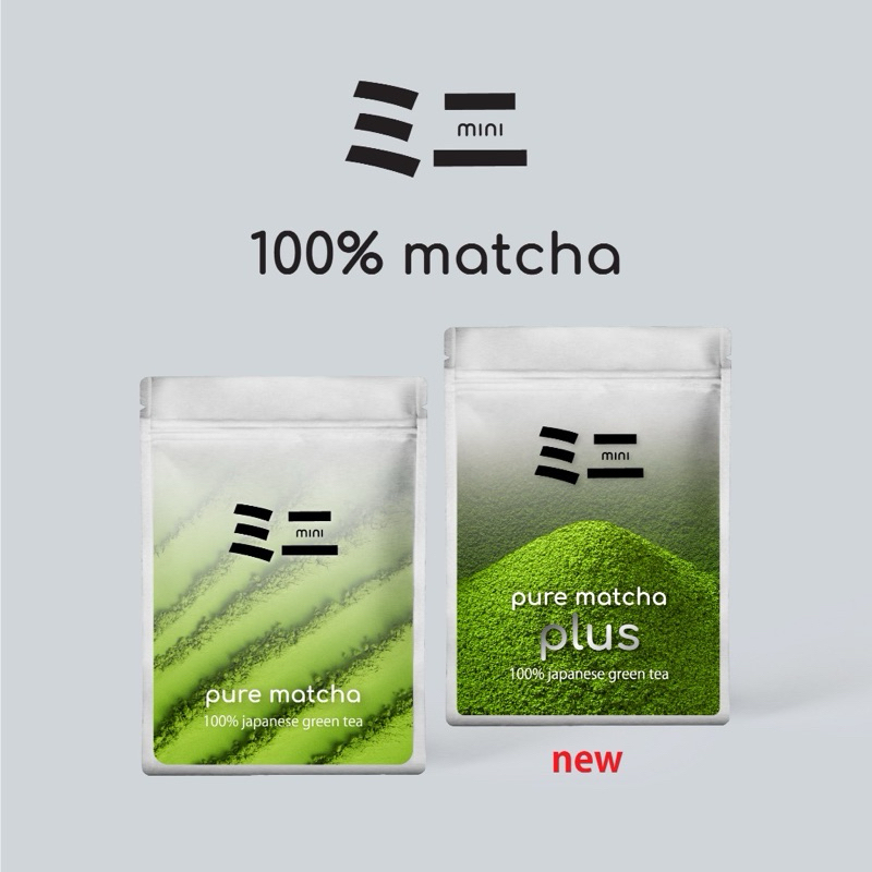 💕 Mini ミニ มัทฉะเพียว 100% ไม่ผสมน้ำตาล | Mini Pure Matcha 50g Mini Pure Matcha Plus 50g 🍃 ...