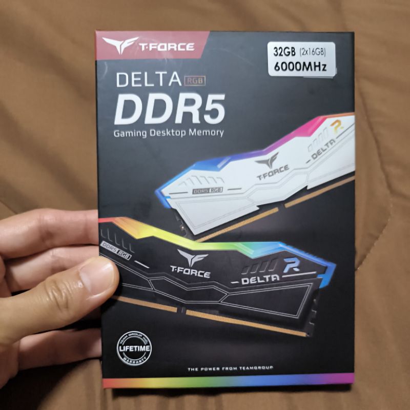 RAM DELTA RGB DDR5 32GB(2x16) 6000MHz มือสอง ประกัน Advice LT | Shopee ...