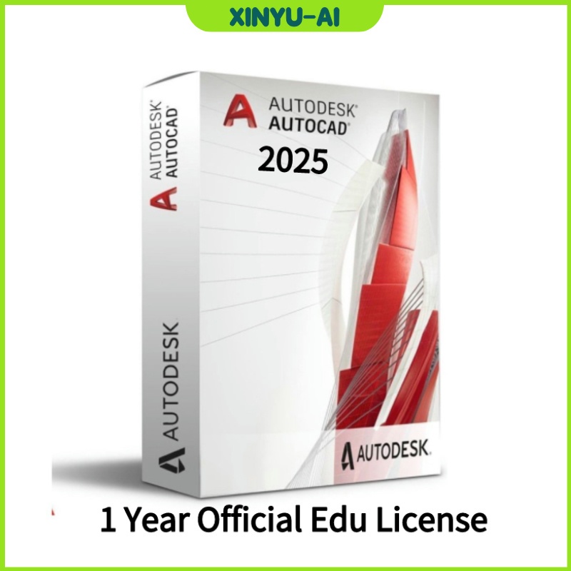 AutoCAD 2025 [ตัวเต็ม] โปรแกรมเขียนแบบ 2D 3D 1 year official edu ...