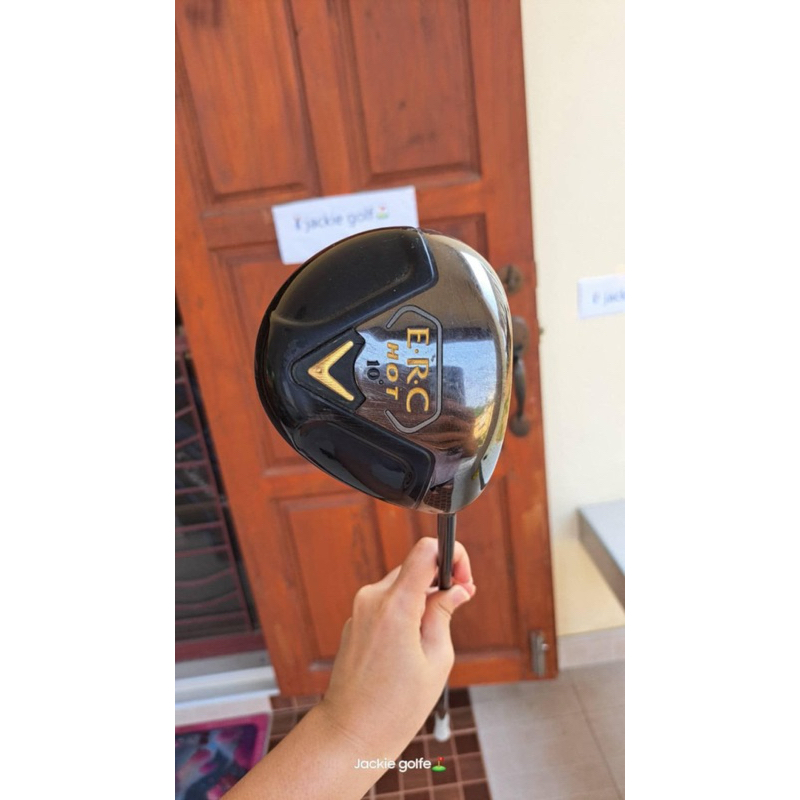 ไม้กอล์ฟ มือสองสภาพดี ไดรเวอร์หน้าเด้งเกินกฏ Callaway E.R.C HOT Loft 10 | Shopee Thailand