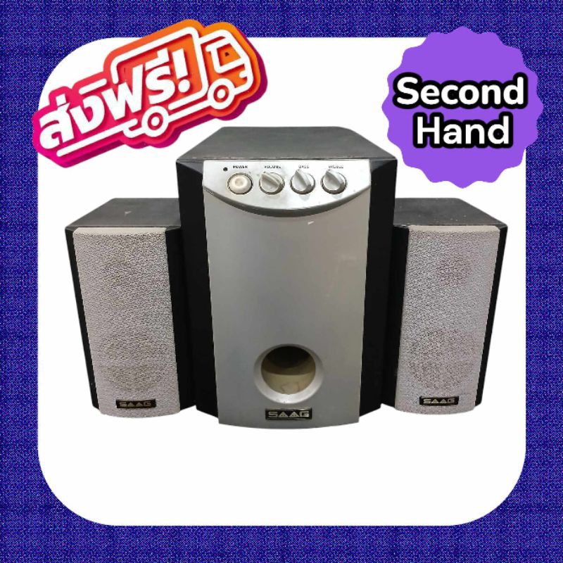 ลำโพงคอมพิวเตอร์ SAAG 10S | Shopee Thailand