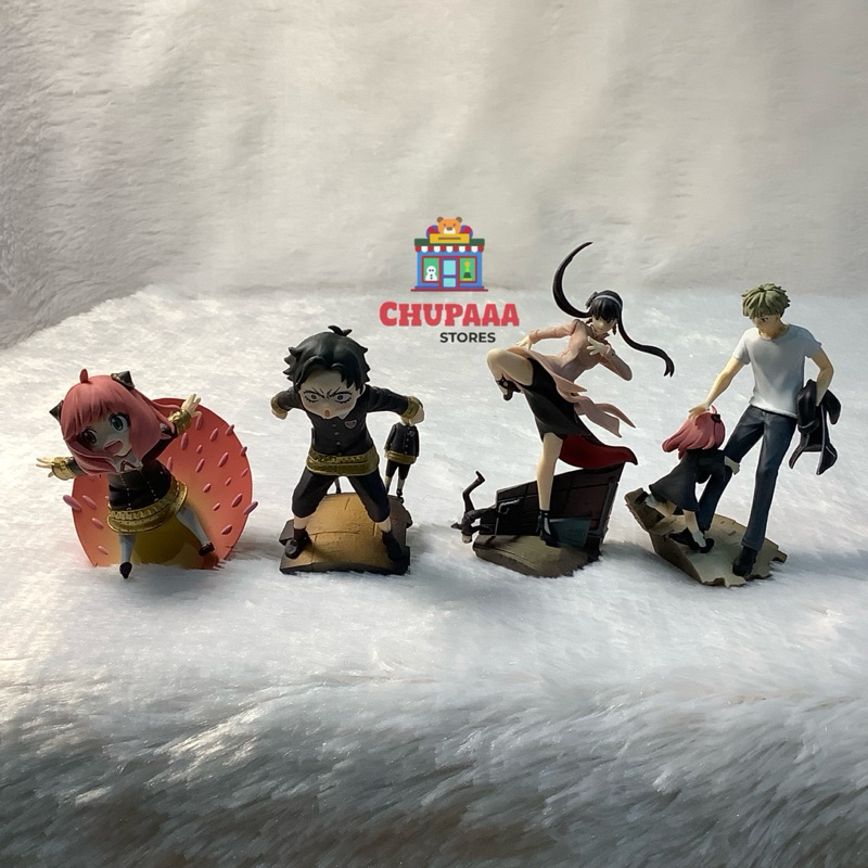 SPY x FAMILY Petit Lama Puchirama Series Loid, Anya, Yor y Damian ...