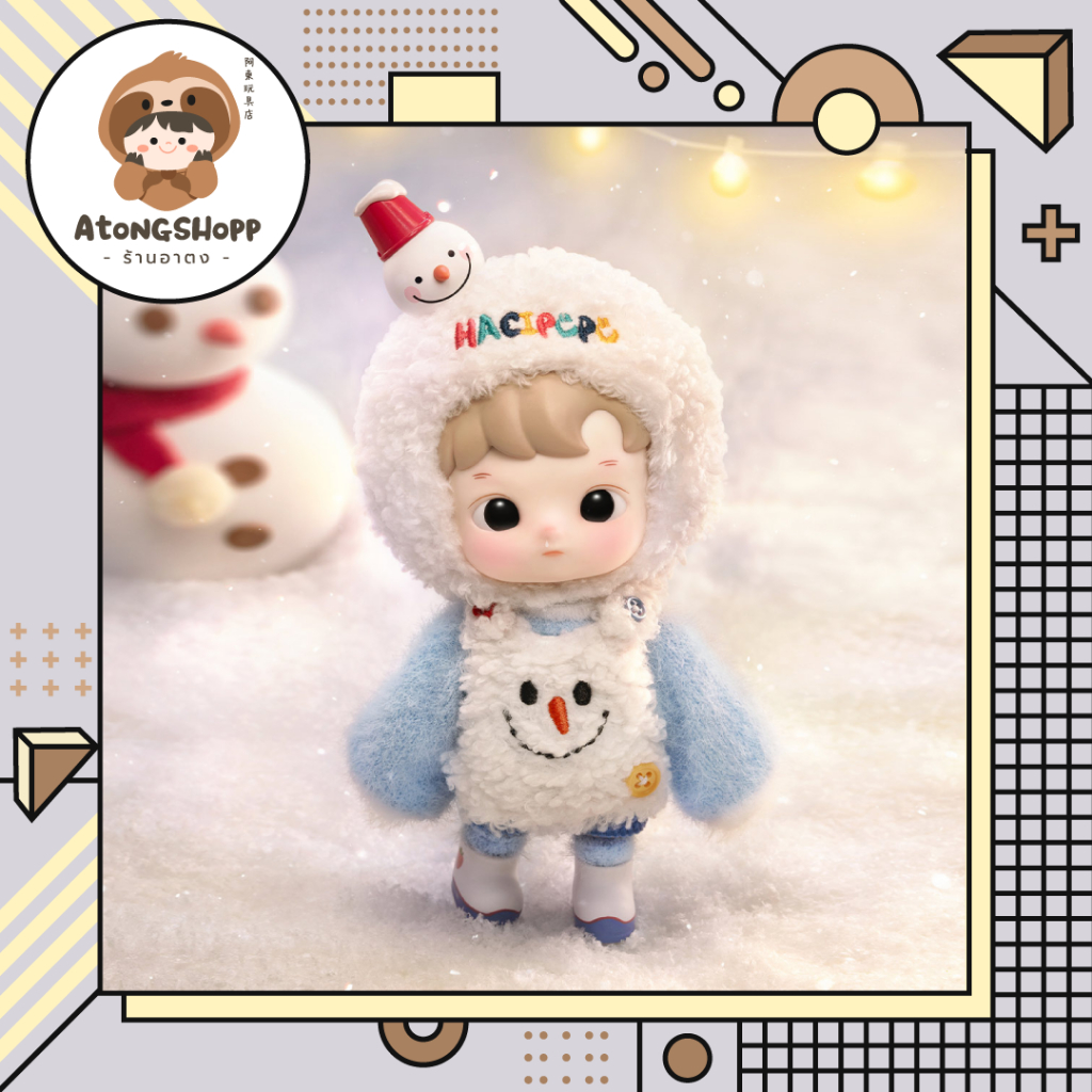 HACIPUPU Snowman is Coming Action Figure | Shopee Thailand