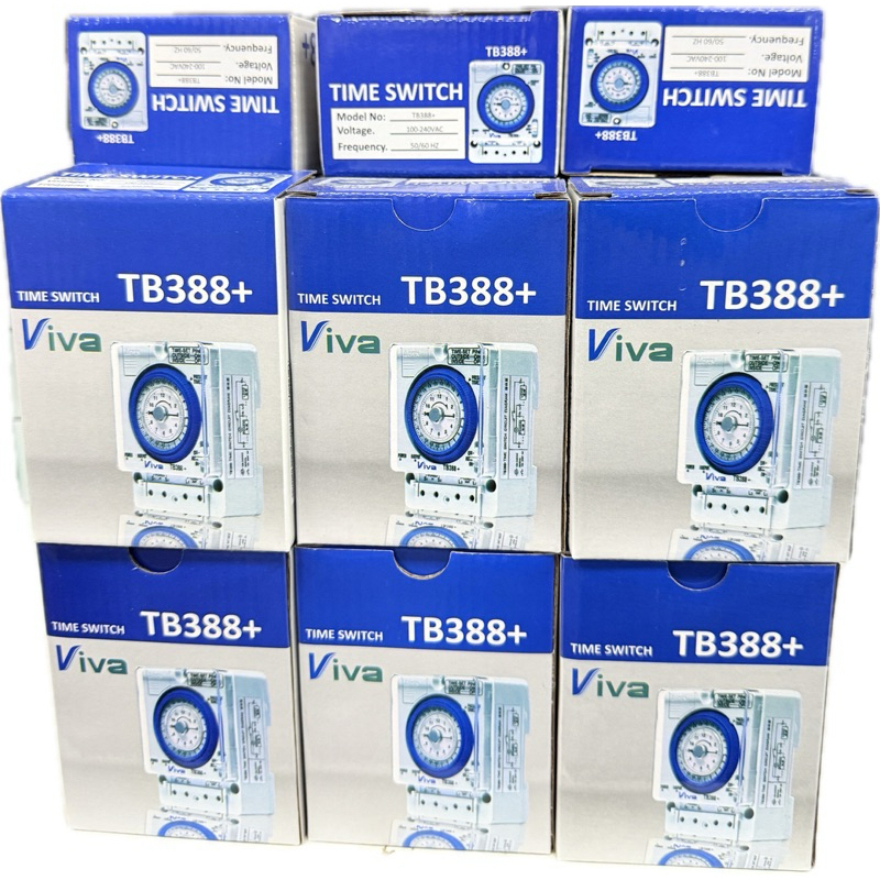VIVA TB388+(Timer Switch) นาฬิกาตั้งเวลา 24 ชั่วโมง รุ่น TB388+ มี ...