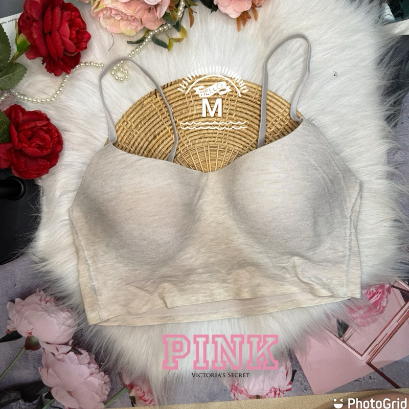 PINK Victoria’s Secret ใหม่มาก M 36B 34C 34D 36 ฟองบาง ไร้โครง | Shopee ...