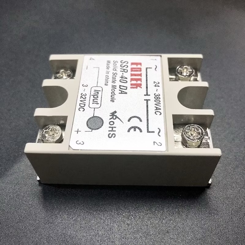 SSR-40 DA (Solid State Relay) โซลิสเตท รีเลย์ DC 3-32V AC 24-380V มีของในไทยพร้อมส่งทันที ...