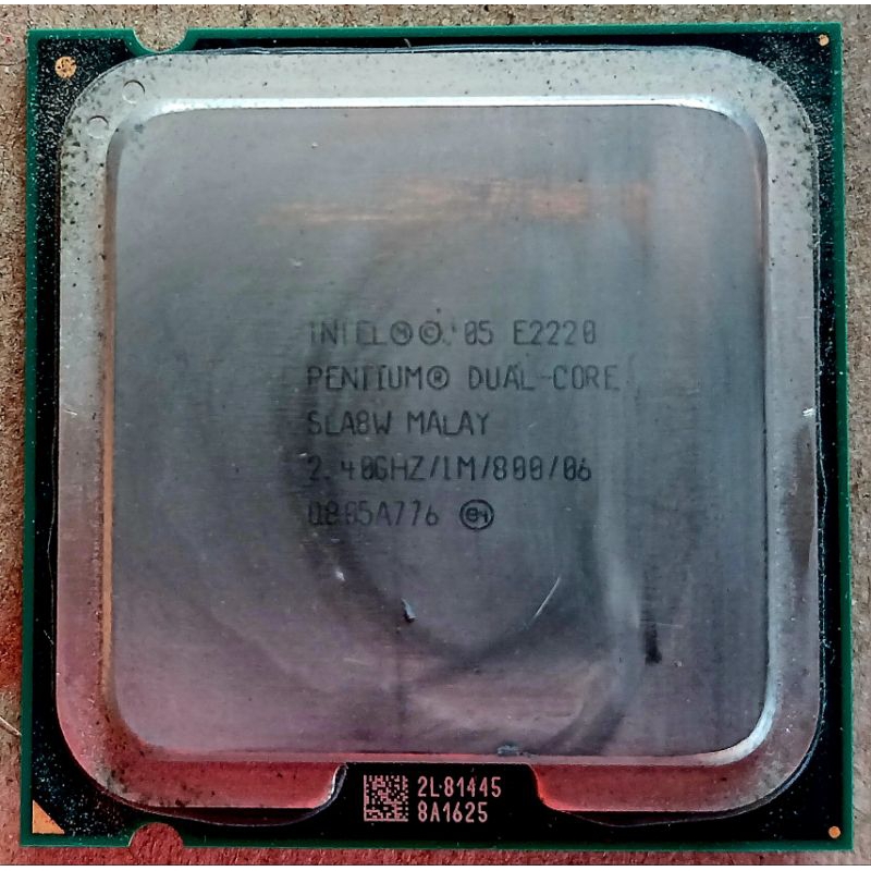 Intel Pentium Dual Core E2220 2.4GHz 2Cores 2Threads Socket 775 ...