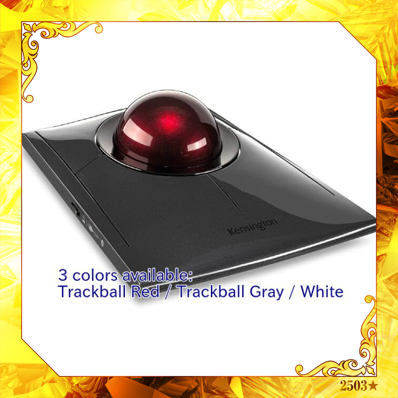 [Kensington] Slimblade Pro Wireless trackball 4-button Symmetrical ...