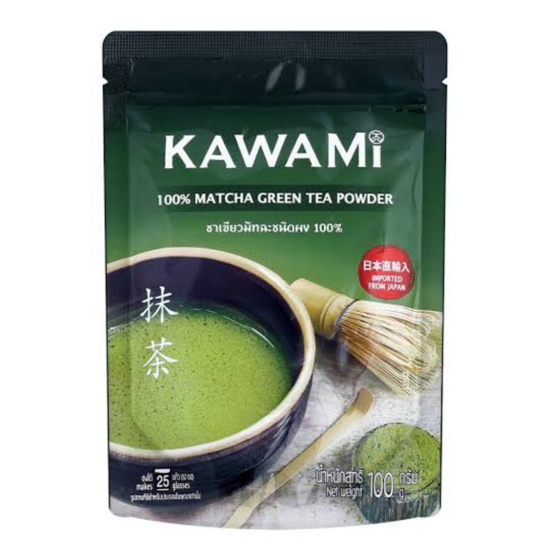 KAWAMI MATCHA คาวามิ ชาเขียวมัทฉะชนิดผง 100% 100g. | Shopee Thailand