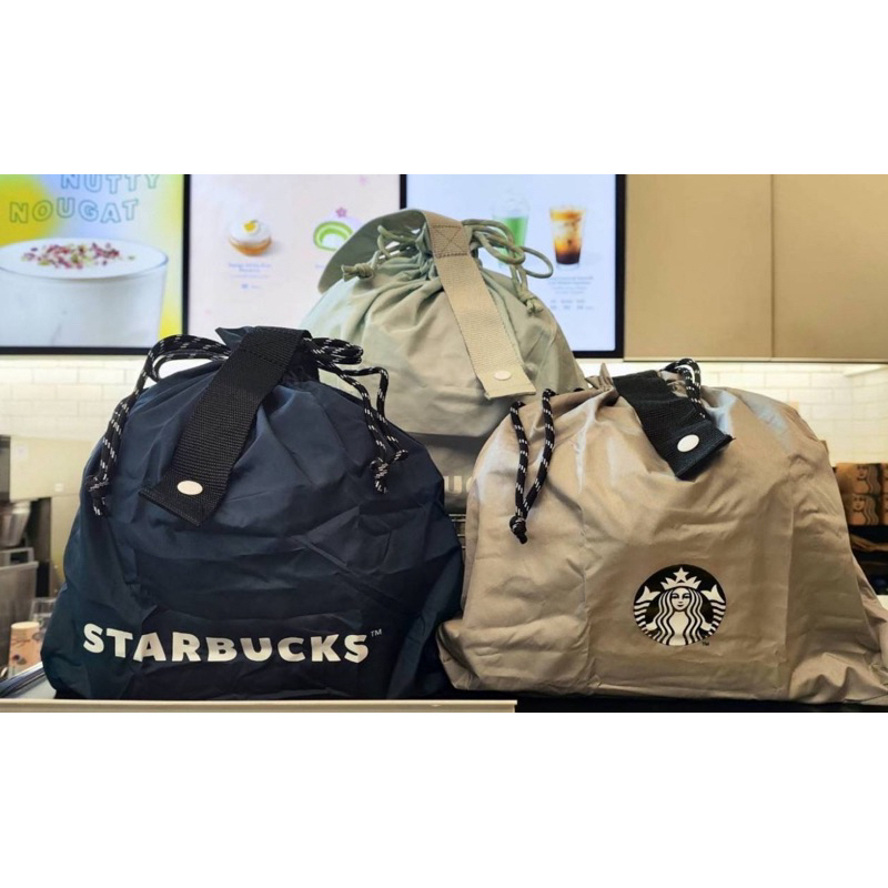 💯% Starbucks Mesh Bag Tote Bag + X’mas Bag แท้💯% | Shopee Thailand