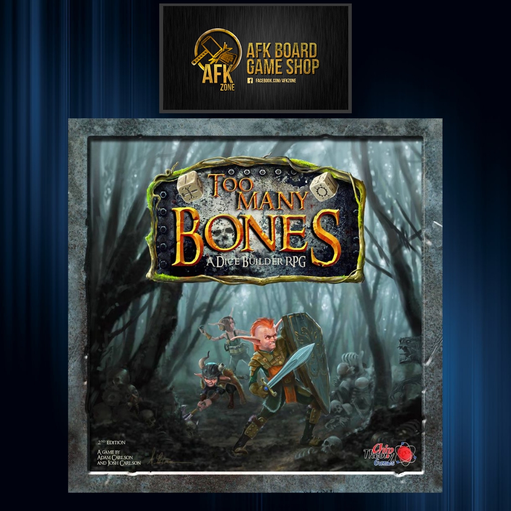 Too Many Bones Big Box ENG Edition - Board Game - บอร์ดเกม | Shopee ...