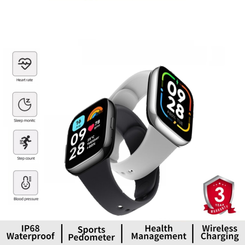 2025 นาฬิกาสปอร์ตอัจฉริยะ วัดระดับน้ำตาลในเลือด ออกซิเจนในเลือด ความดันโลหิต กันน้ำระดับ IP68 ...