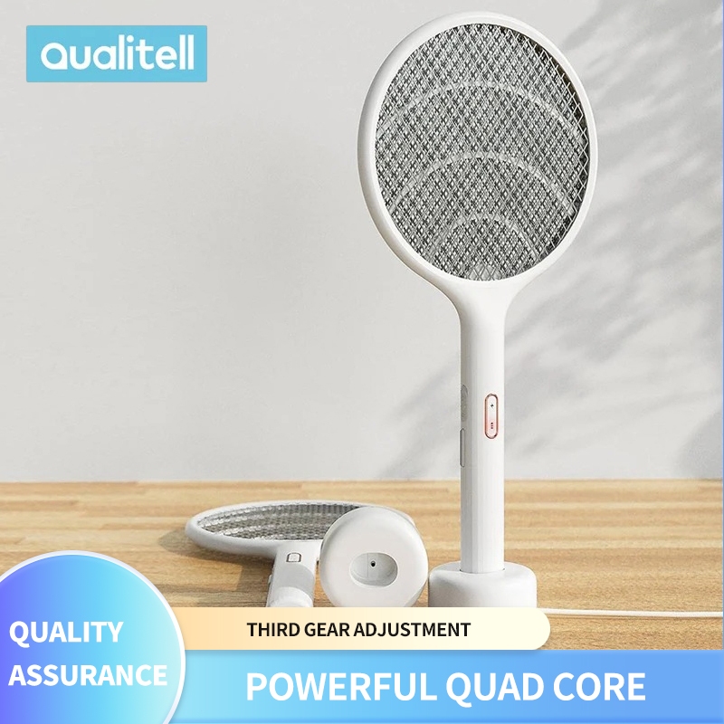 Xiaomi Qualitell E1 ไม้ตียุง ไม้ช็อตยุง ไม้ตียุงไฟฟ้า 2in1 ไม้ช็อตยุงไฟฟ้า ไม้ช๊อตยุง | Shopee ...