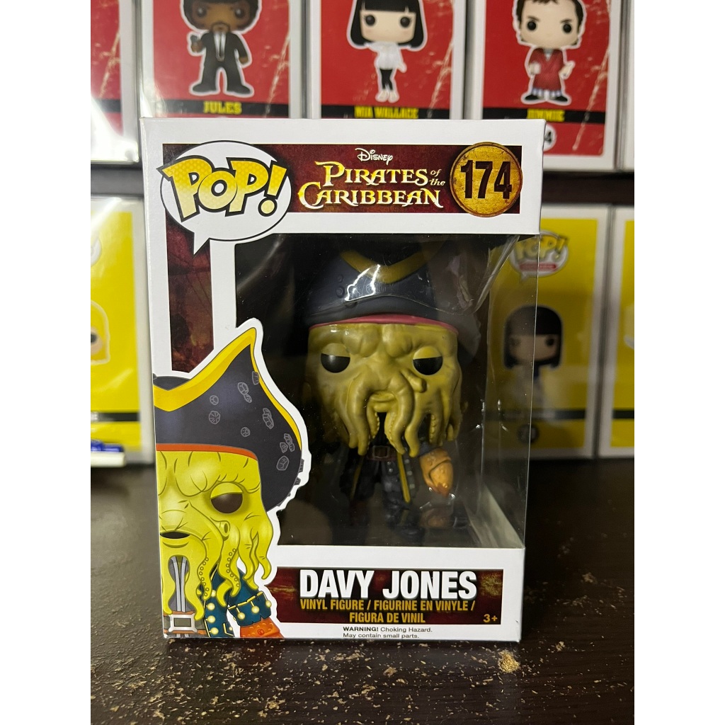 ฟิกเกอร์ Funko Pop #174 Davy Jones ภาพยนตร์ Pirates of the Caribbean ...
