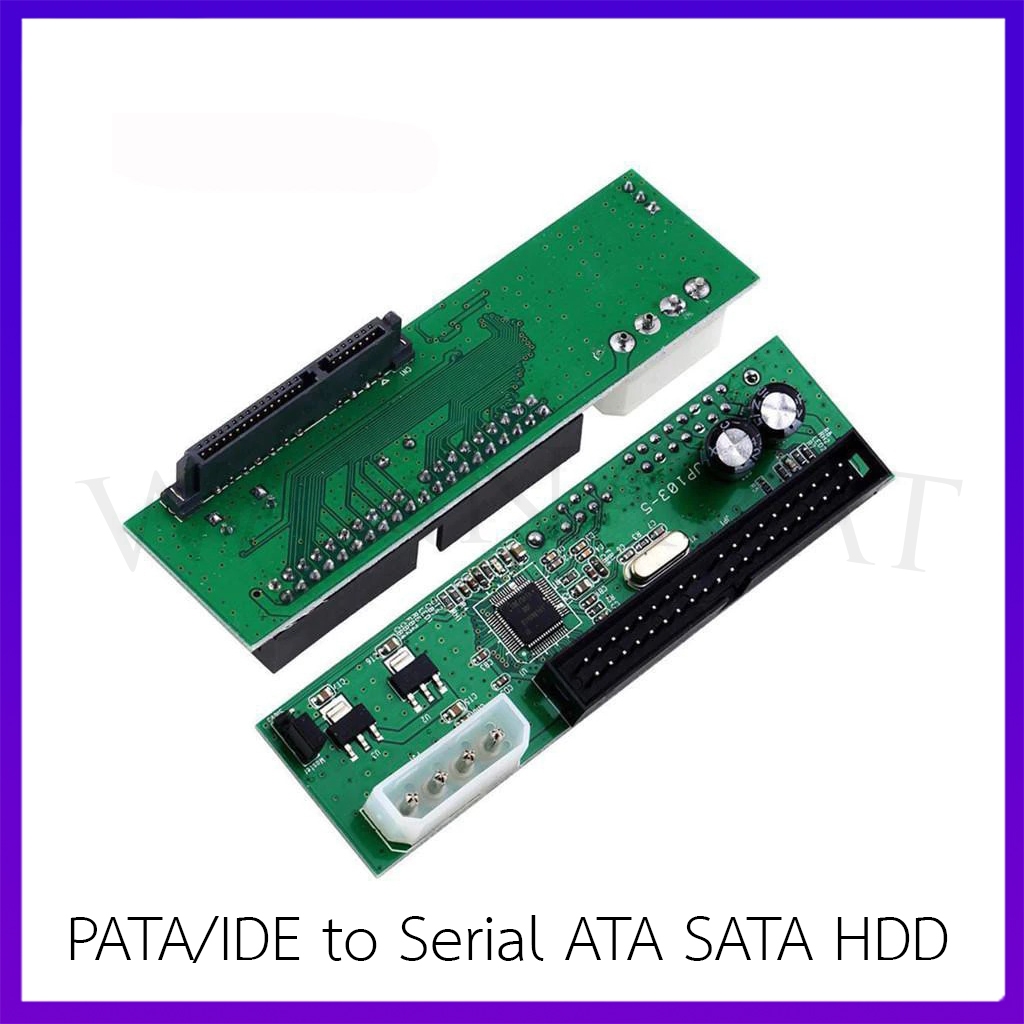 ตัวแปลงPATA/IDE to Serial ATA SATA HDD Hard Drive Disk Parallel Converter Adapter Card (พร้อมส่ง ...
