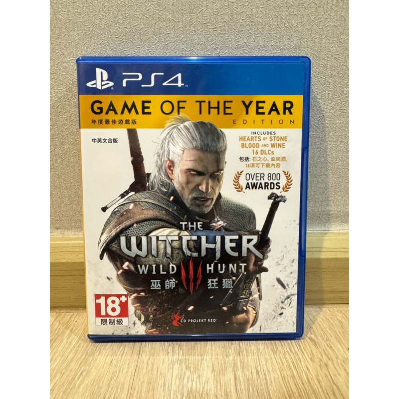 ‼️พร้อมส่ง มือสอง‼️ แผ่นเกม PS4 The Witcher 3: Wild Hunt - Game of the Year Edition (Zone 3 ...