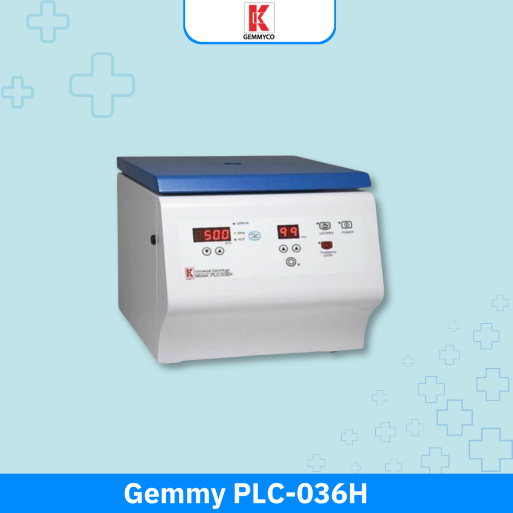 Gemmy Centrifuge เครื่องปั่นเหวี่ยงตกตะกอนชนิดตั้งโต๊ะ [PLC-036H] [รับประกันคุณภาพสินค้า 1 ปี ...