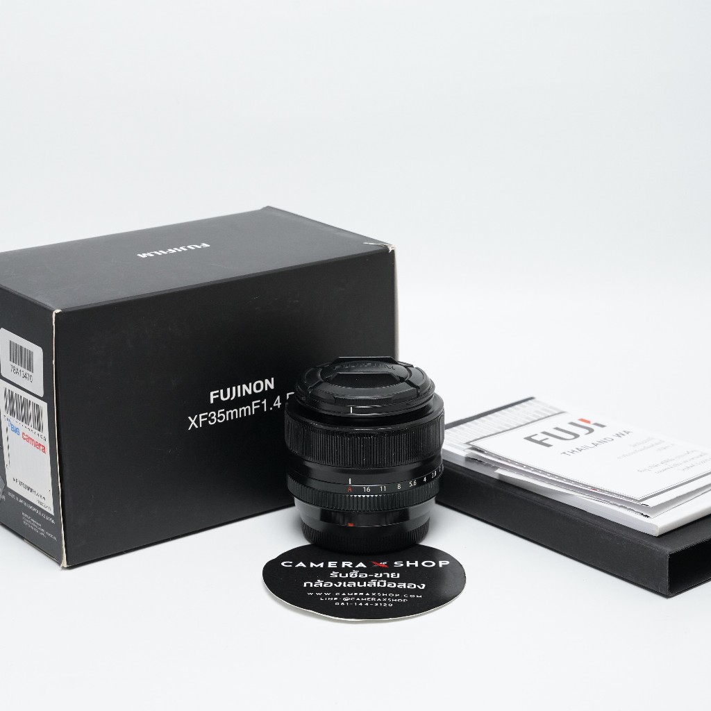 Fuji XF 35 F1.4 อดีตศูนย์ มีกล่อง | Shopee Thailand