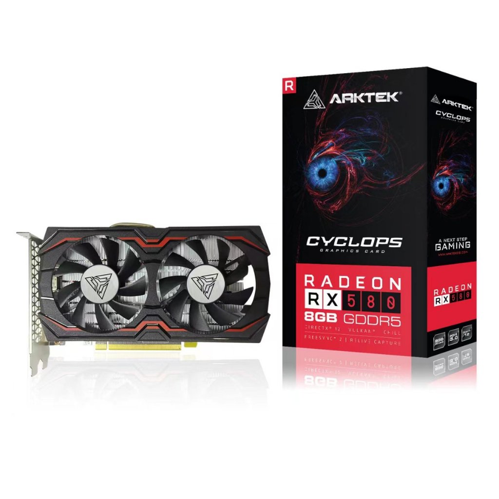 RX 580 8GB มือ1 ประกันศูนย์ไทย3ปี การ์ดจอ สินค้าใหม่ Arktek 256bit VGA ...