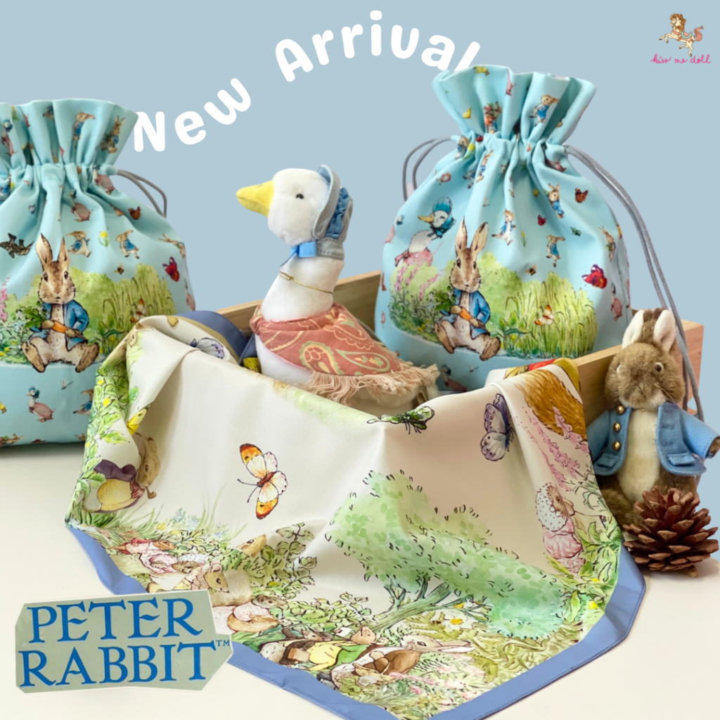 ผ้าพันคอ ผ้าคลุมไหล่ Kiss Me Doll Peter Rabbit ลาย Big hug ขนาด 100*100 ...