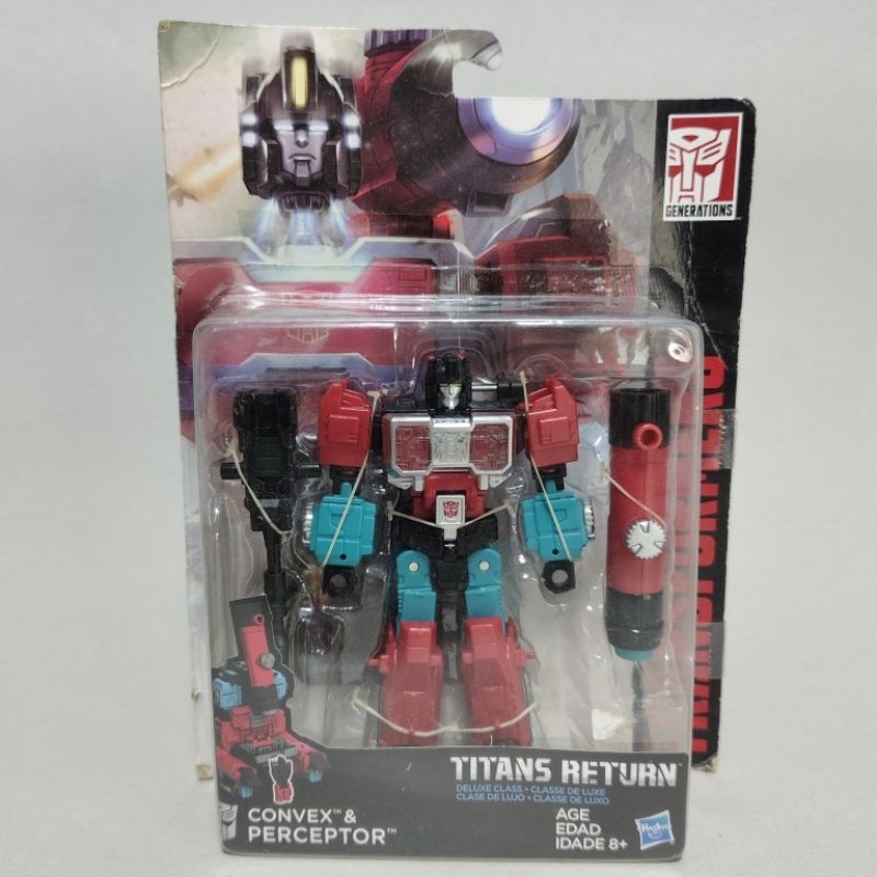 Transformers Perceptor Titans Return Figure Deluxe Class | Shopee Thailand