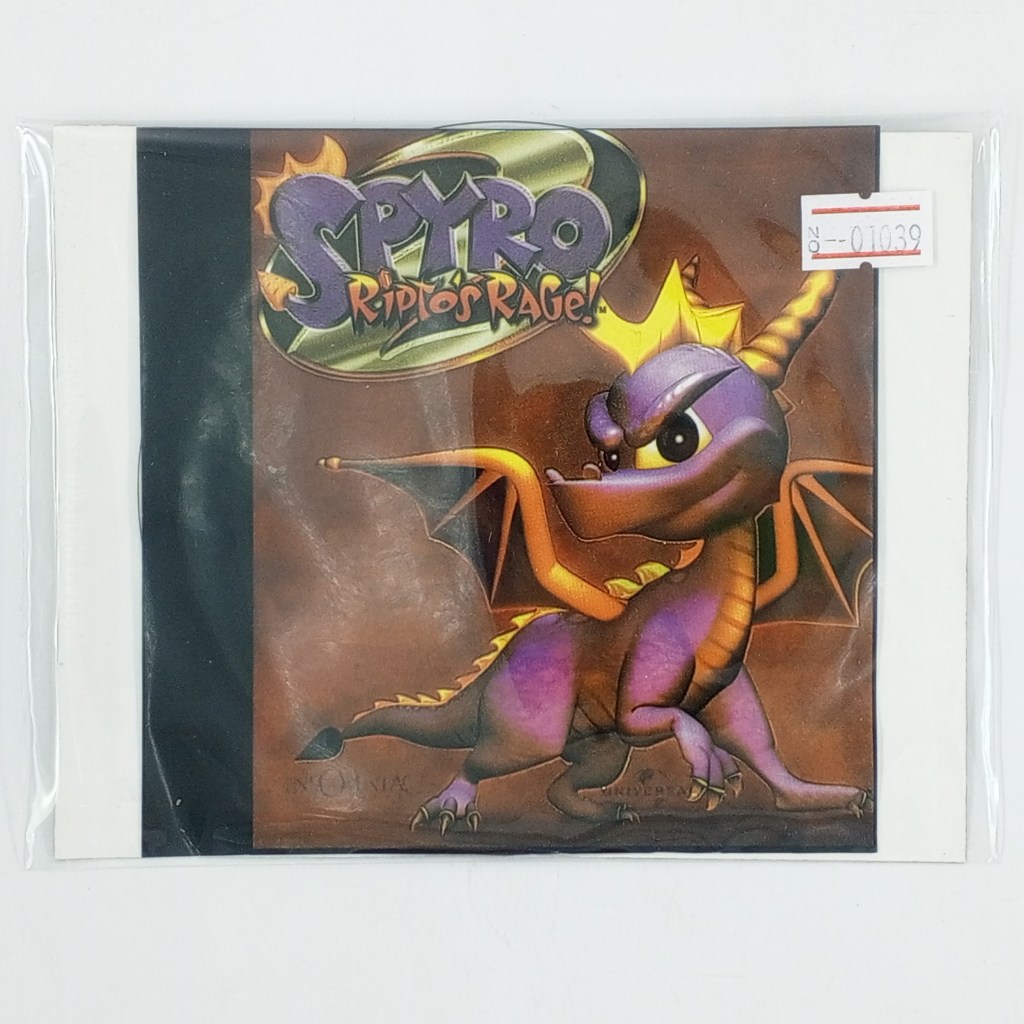 [01039] SPYRO 2 : RIPTO'S RAGE ! (US) แผ่นเกมก็อปปี้ PS1 แผ่นปั๊มโรงงาน ...