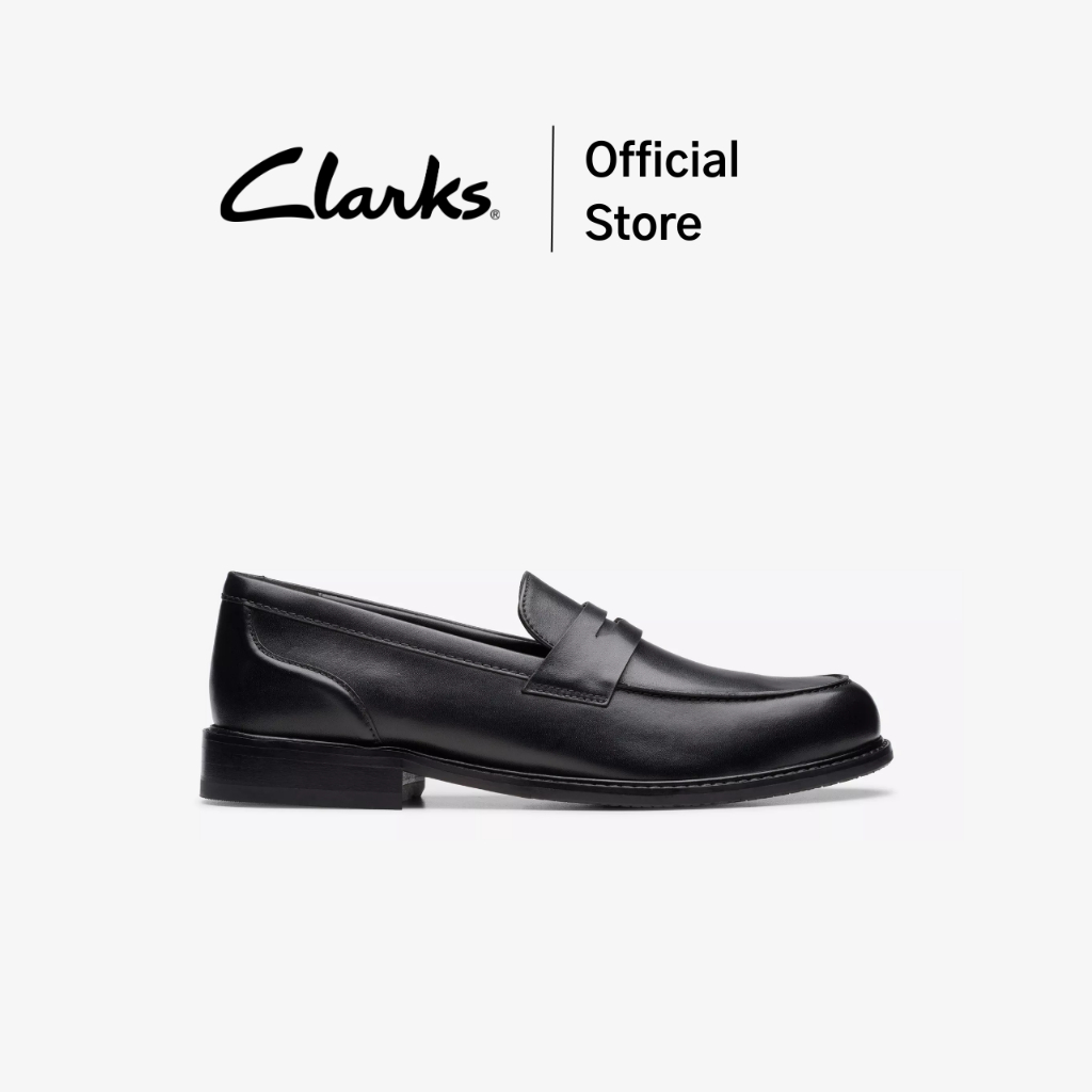 Clarks รุ่น CRAFTARLO LO สี BLACK LEATHER รองเท้า LOAFER (รองเท้าลอฟเฟ ...