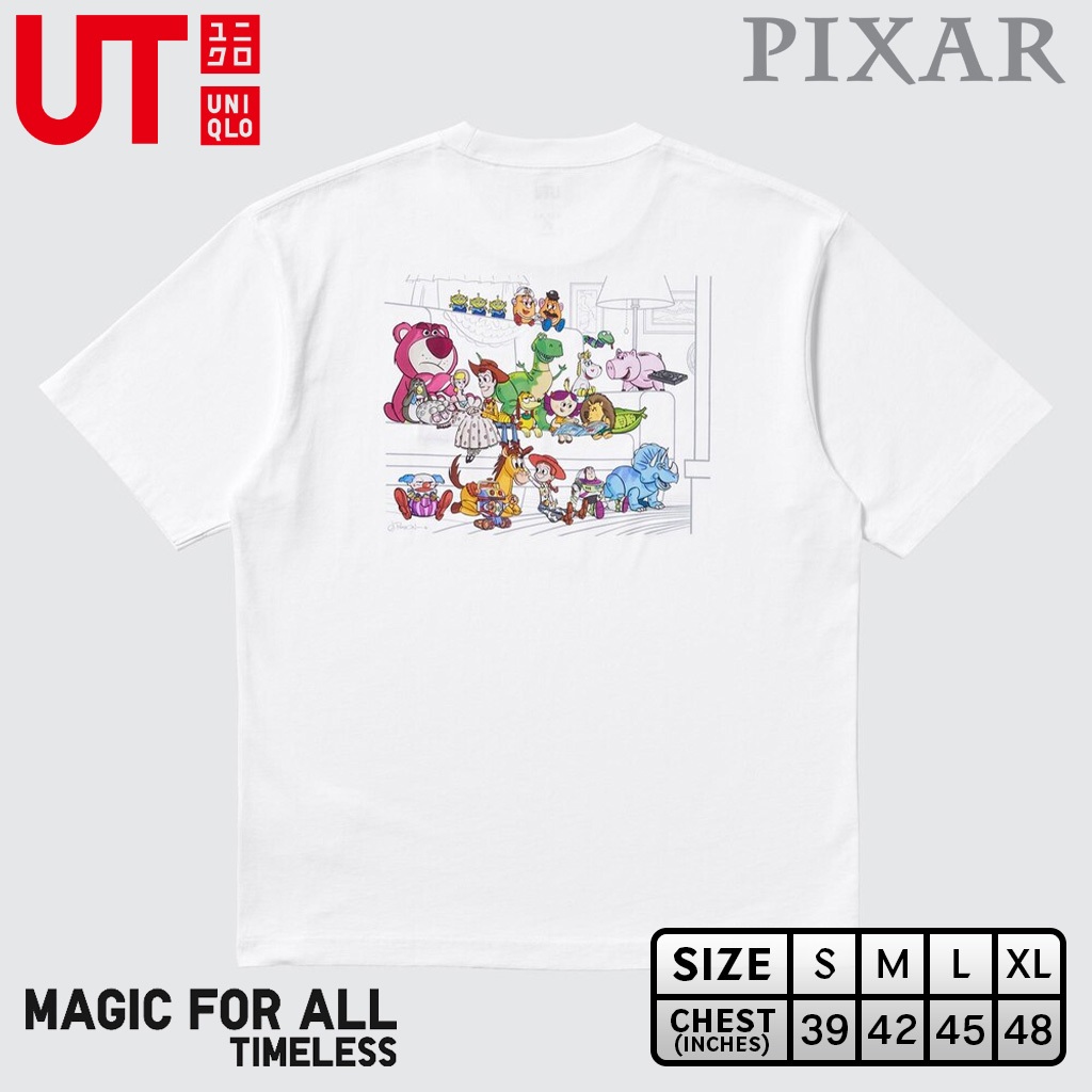 เสื้อยืด Uniqlo UT - Pixar 0100 | Shopee Thailand