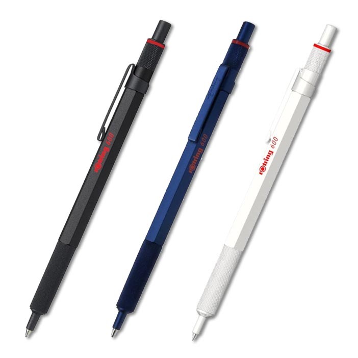 ปากกาลูกลื่น Rotring rOtring 600 M ขนาดกลาง กดคลิก Japan Stationery ...