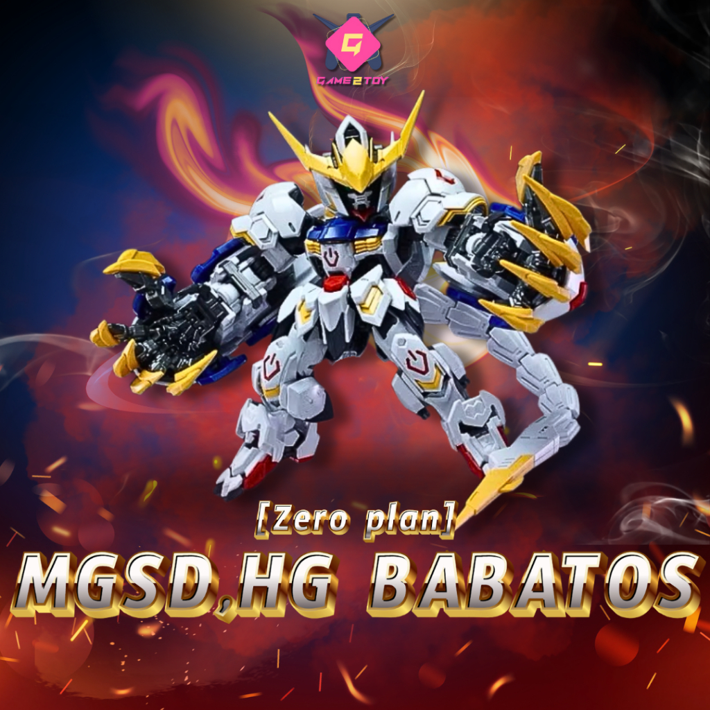 [Zero plan] ชุดแต่ง MGSD,HG Babatos ไม่รวมหุ่น สินค้าพร้อมส่ง | Shopee Thailand