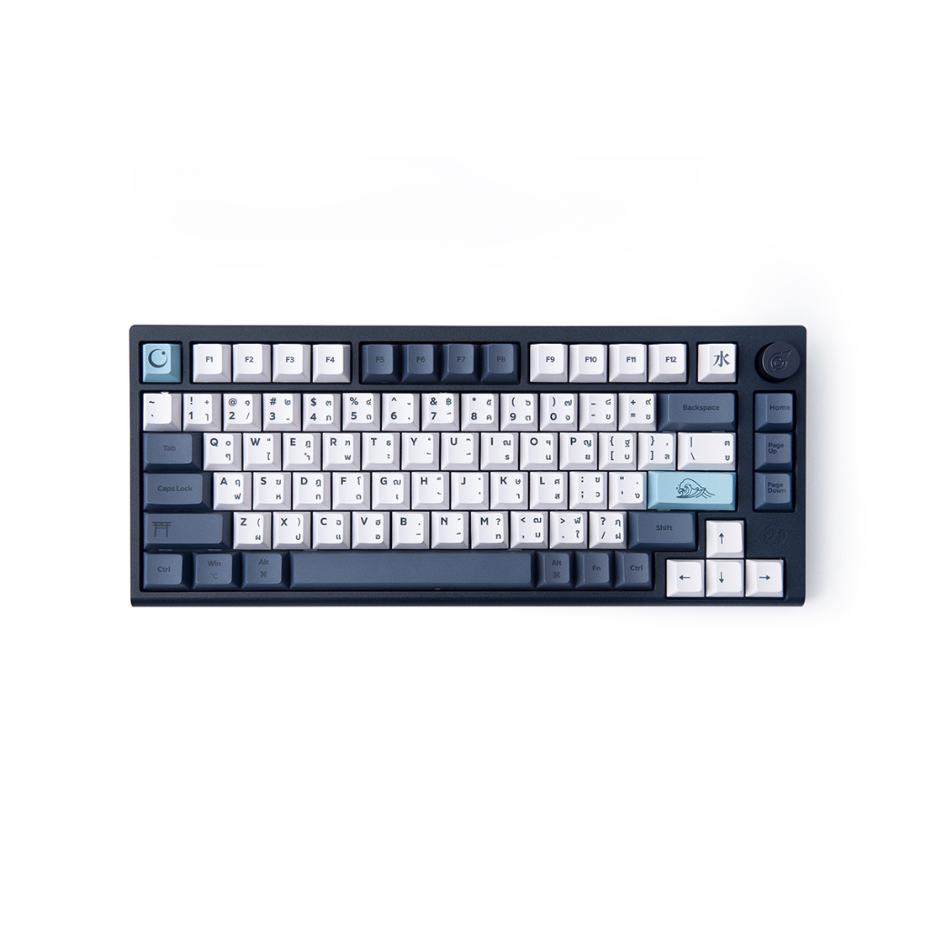 LOGA GAMING KEYBOARD YAKSA 75% ALUMINIUM ELEMENTAL TSUKUYOMI | Shopee ...