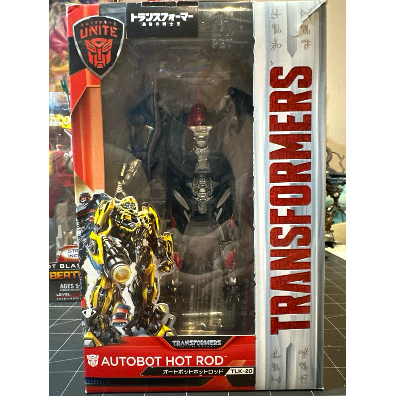 Transformers The Last Knight Autobots Unite Deluxe Autobot Hot Rod ...