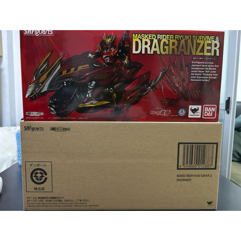 S.H.Figuarts kamen rider ryuki survive & dragranzer | Shopee Thailand