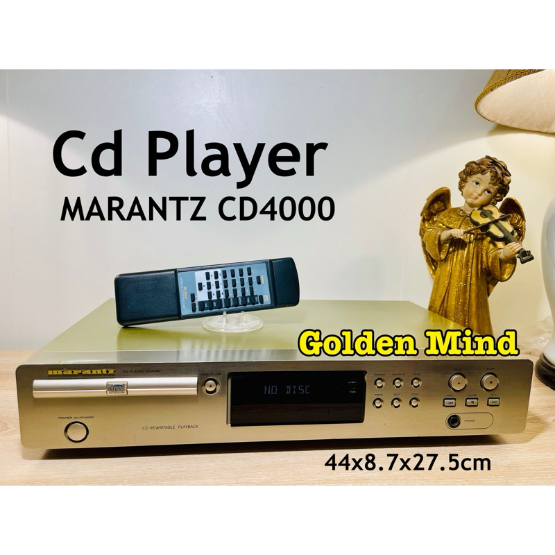 CD-01-150624 MARANTZ CD4000 เครื่องเล่นซีดีมือสองจากประเทศญี่ปุ่น ใช้ไฟ 220V | Shopee Thailand