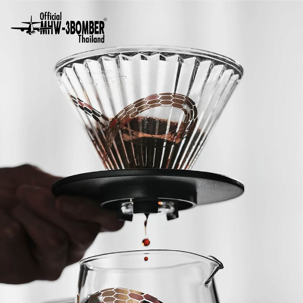 MHW-3BOMBER Elf Glass Dripper-Year of the Snake Limited Edition ดริปเปอร์กาแฟทรง V60 | Shopee ...