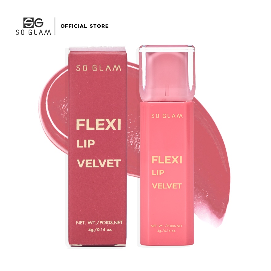 SO GLAM FLEXI LIP VELVET 104 I'M RUBY โซ แกลม เฟล็กซี่ ลิป เวลเวท 104 ลิปเฟล็กซี่soglam | Shopee ...