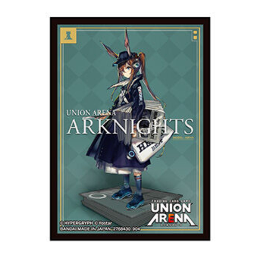 Union Arena OFFICIAL SLEEVE Arknights BANDAI CARD GAMES Fest 24-25 ...