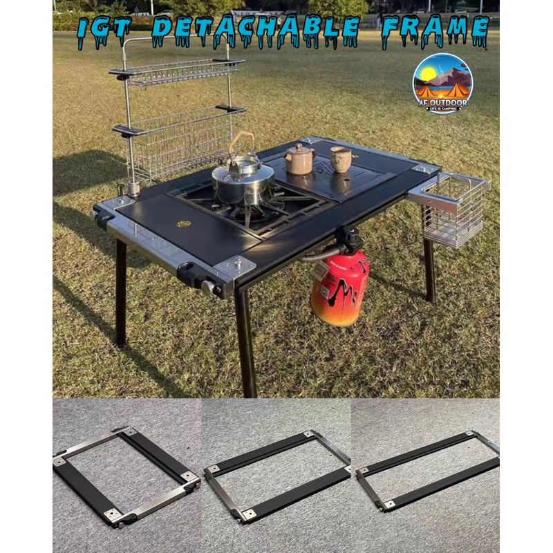 💥พร้อมส่ง💥IGT Detachable frame 2,3,4 Unit โต๊ะสนาม โต๊ะทำอาหาร รุปทรง ...