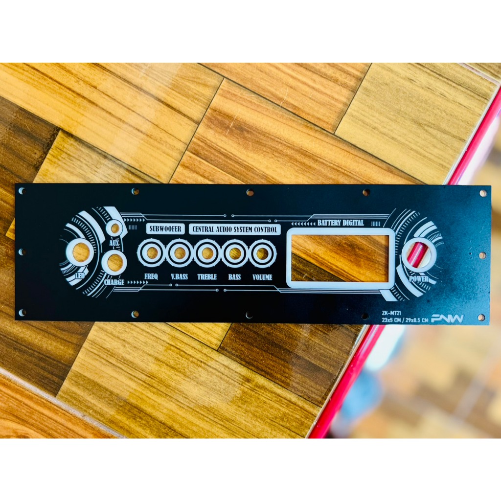เพลทลำโพงบลูทูธ ZK-MT21 ไม่ย้าย ช่องอุปกรณ์ 23x5 Cm แสงผ่านได้ MT21-235-3 | Shopee Thailand