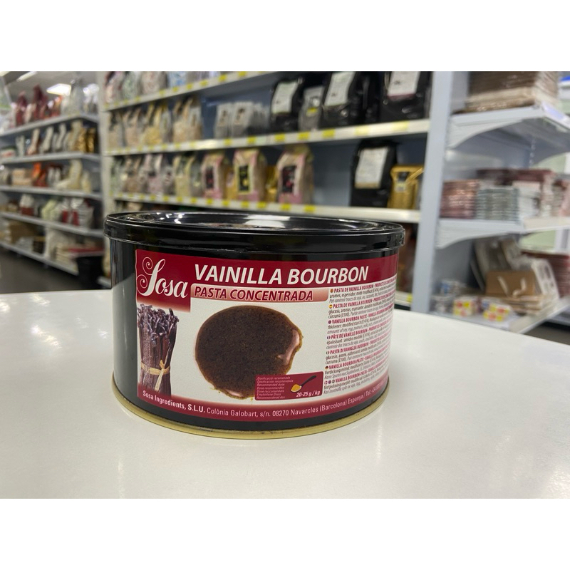 SOSA BOURBON VANILLA CONCENTRATED PASTE 1.5kg | Shopee Thailand
