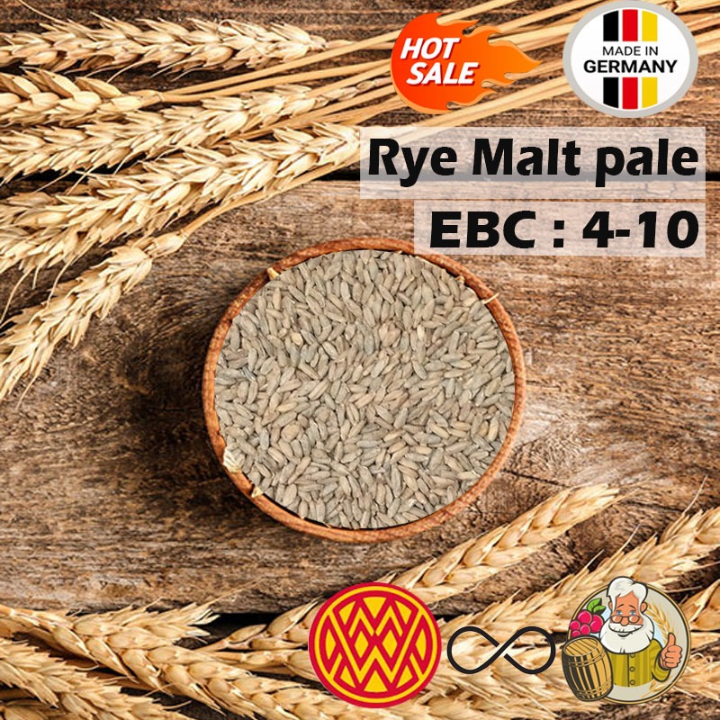 ไรย์มอลต์เพล - Rye Malt Pale - Weyermann® | Shopee Thailand