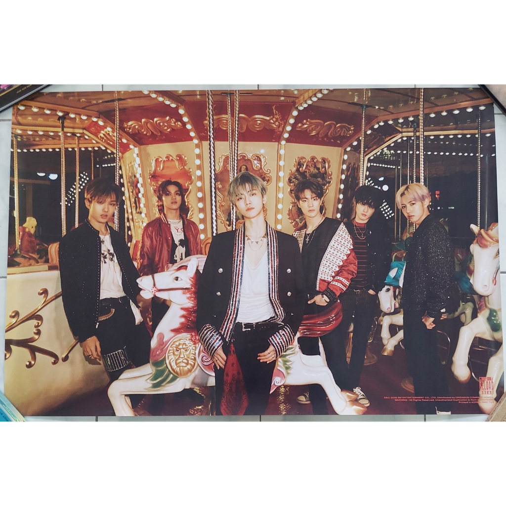 โปสเตอร์ ของแท้ จาก อัลบั้ม NCT DREAM - RELOAD Album เวอร์ Ridin' พร้อม ...
