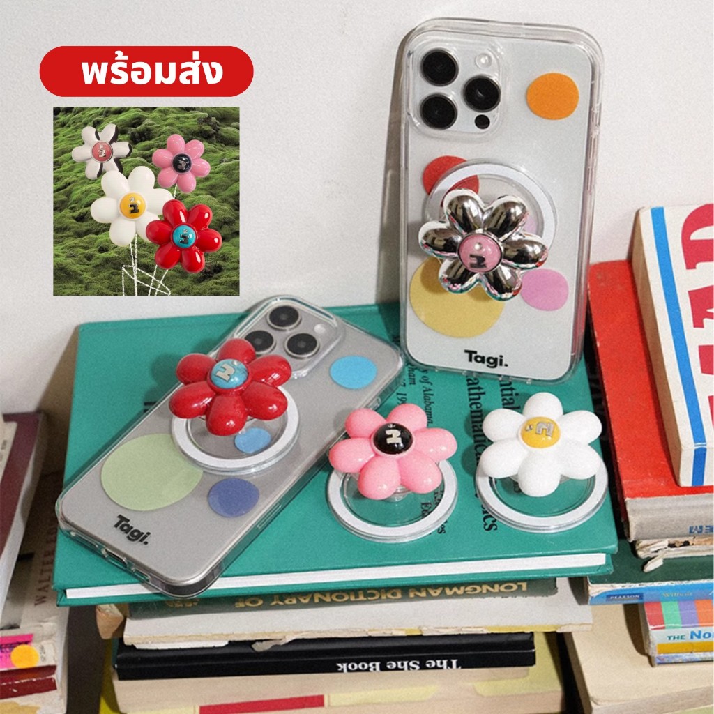 พร้อมส่ง Tagi Magsafe Griptok Magnetic Phone Holder แม่เหล็กยึดติดมือถือ ของแท้ | Shopee Thailand