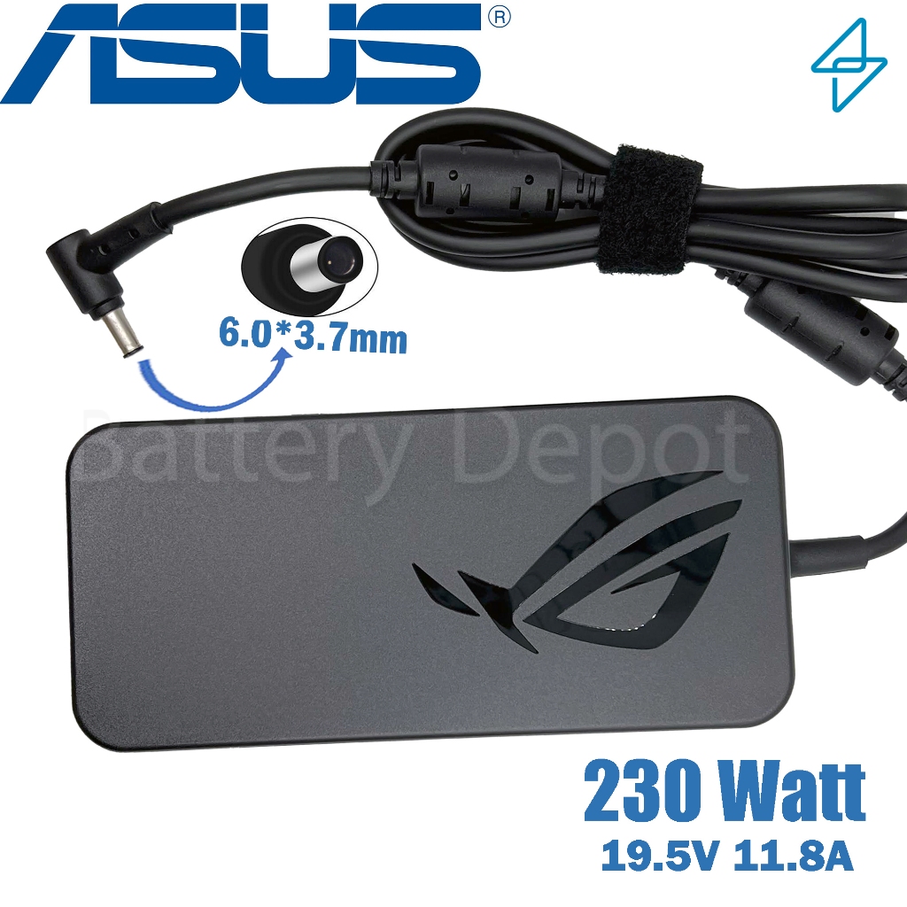 Asus Adapter ของแท้ สำหรับ Asus ZenBook Pro Duo UX581GV UX581G / ROG Zephyus M GU502GU 230w 6.0 ...