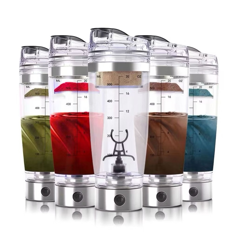 เครื่องปั่นผสมเวย์โปรตีนแบบชาร์จ USB 600ml ส่งจากกทมค่ะ | Shopee Thailand