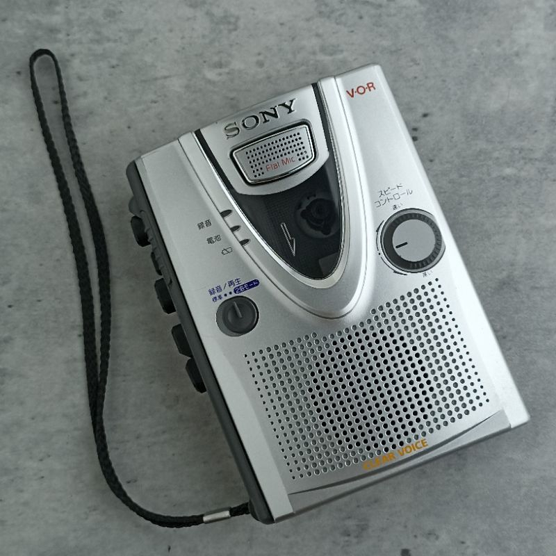 !!งานช่าง !!เสีย ใช้งานไม่ได้ SONY >> TCM-400 เครื่องเล่นเทป Cassette อัดบันทึกเสียงได้ มีลำโพง ...