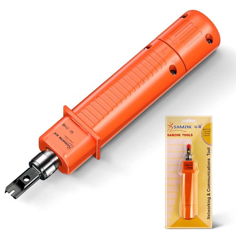 คีมย้ำหัว RJ11 RJ45 ตัวเมียรุ่น HT-314B/Impact Punch Down Tool | Shopee ...
