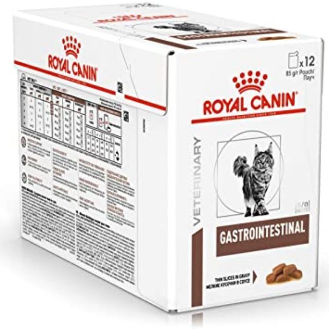 Royal Canin Gastro Intestinal Pouch ขนาด 85g x 12 ซองรอยัลคานิน อาหาร ...