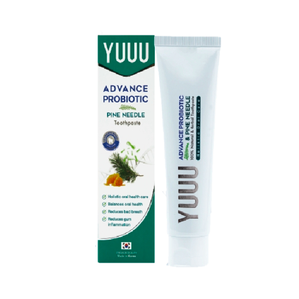 YUUU Toothpaste 120g ยาสีฟัน มีส่วนผสม Probiotic Filtrate สารสกัดโปรไบโอติก | Shopee Thailand