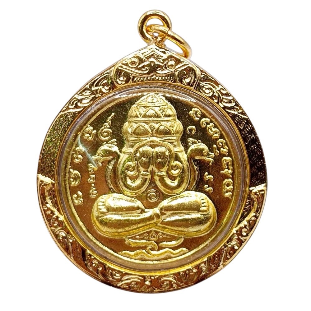 K623 พระปิดตา พังพระกาฬ รุ่นแรก ปี 2567 เนื้อกะไหล่ทอง หลักเมือง วัดเขา ...